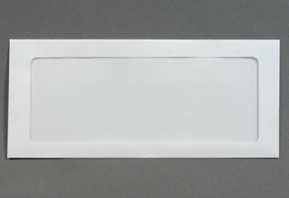 FULL VIEW WINDOW ENVELOPES – #10 4-1/8 x 9-1/2 Envelopes – White